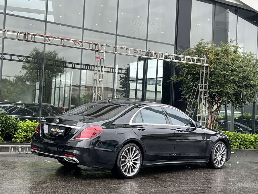 【东莞】奔驰S级 2019款 S 450 L 4MATIC 臻藏版_59.5500_二手车之家